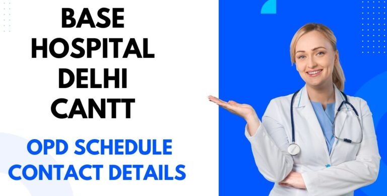 Army Base Hospital Delhi Cantt: Facilities, Opd Days, Important Contact ...